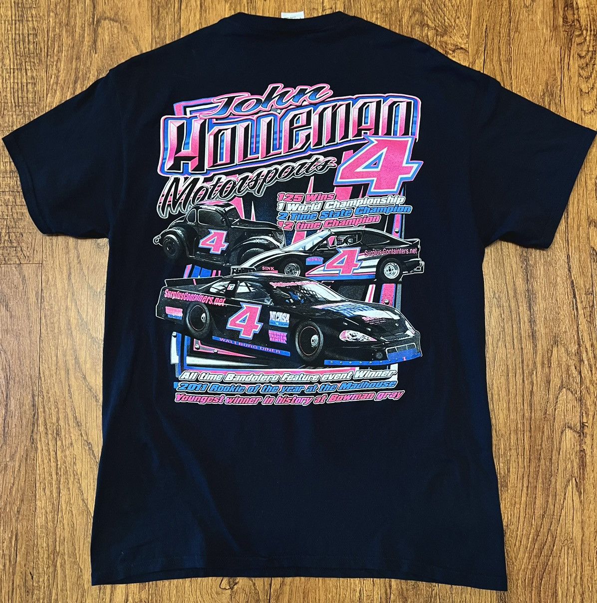 Vintage VINTAGE JOHN HOLLEMAN MOTORSPORTS | Grailed