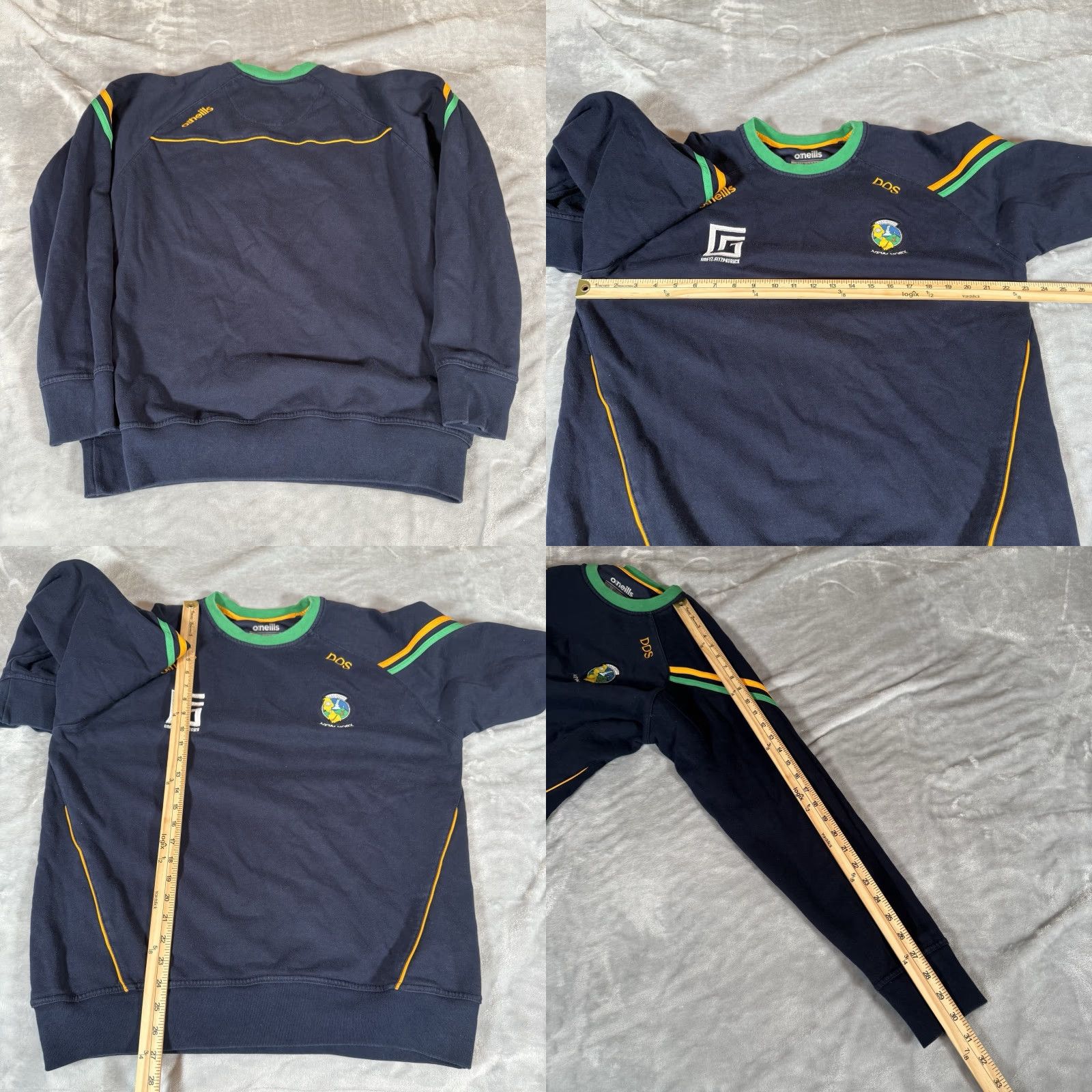 O'Neill O'Neill Leitrim GAA Navy Sweatshirt Men’s Large Gaelic Football ...