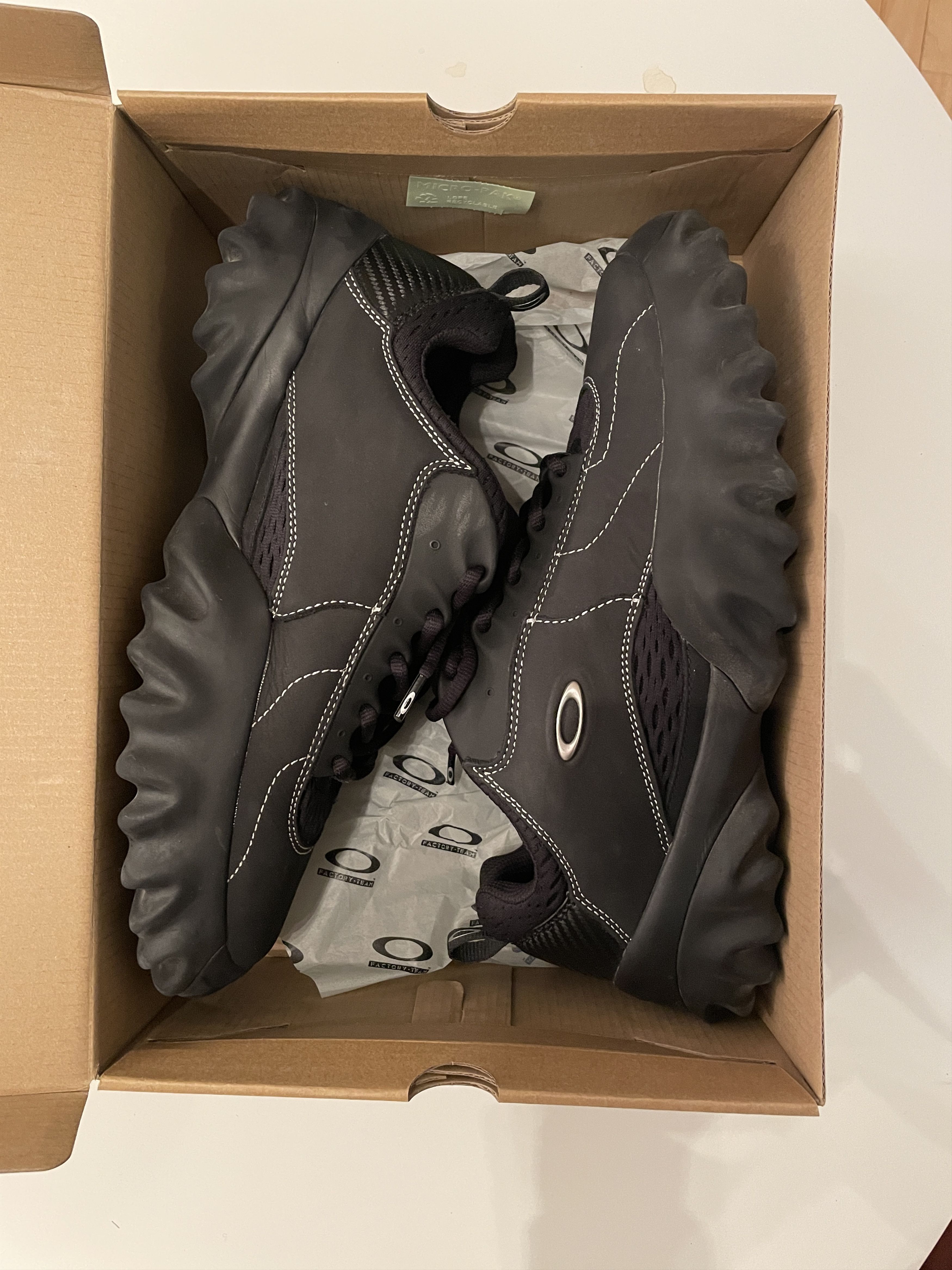 Brain Dead × Oakley Oakley Factory Team x Braindead - Black Chop Saw Sneakers | Grailed