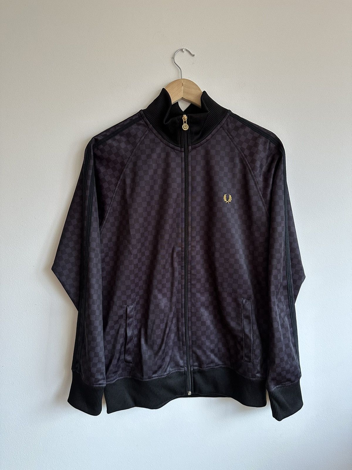 Fred Perry × Streetwear Fred Perry Damier checkerboard style pattern ...