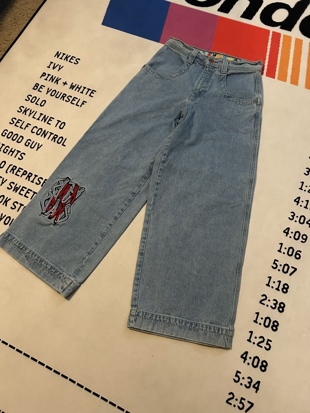 JNCO JNCO Rollin 26” Light Wash Baggy Jean | Grailed