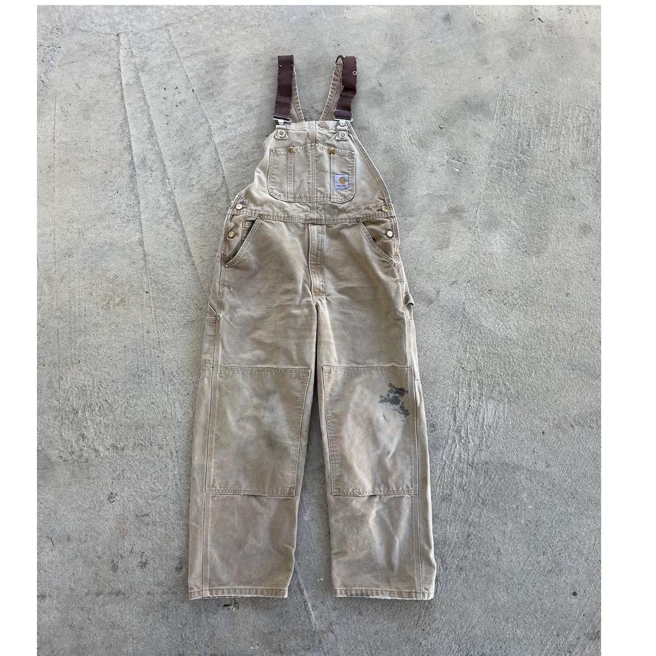 Carhartt Mens Tan Overalls | Grailed