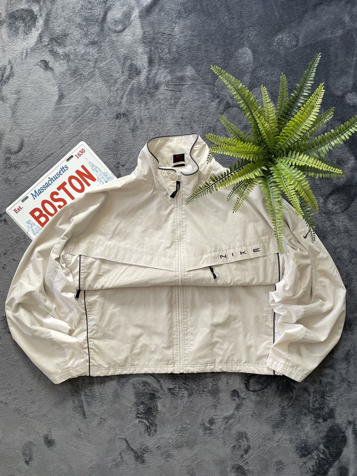 Nike 🥥 NIKE RETRO SWOOSH OVERSIZE BAGGY Y2K TRACK JACKET 90’S | Grailed