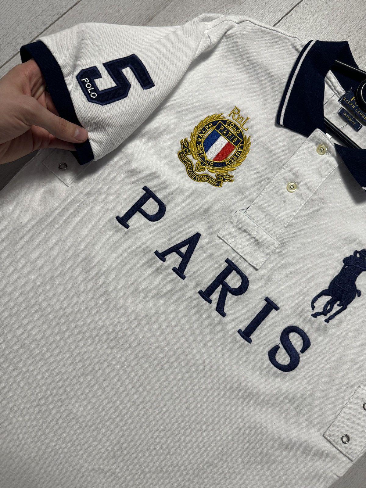 Polo Ralph Lauren × Ralph Lauren × Streetwear Paris City Team Polo ...