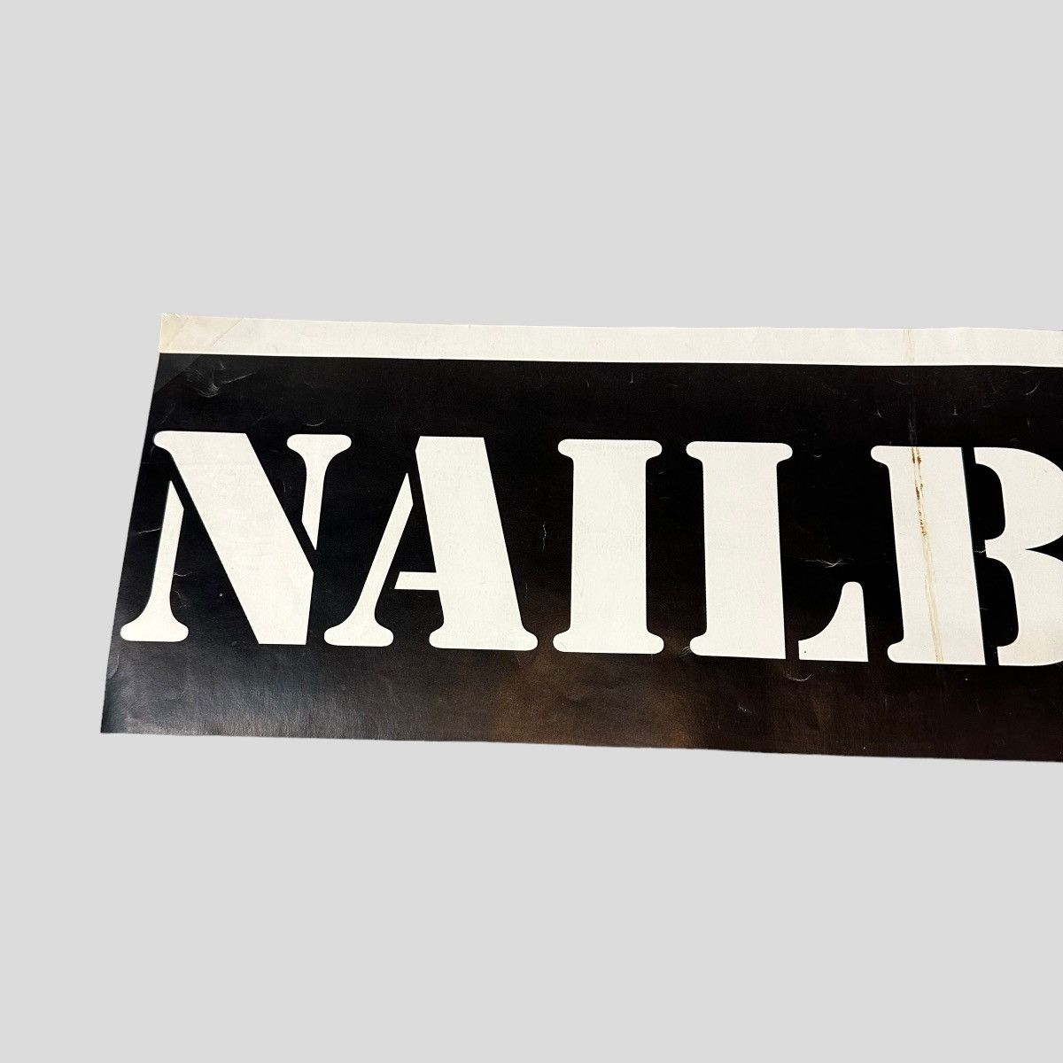Vintage Vintage 1994 Nailbomb Industral Thrash Metal Logo Poster | Grailed