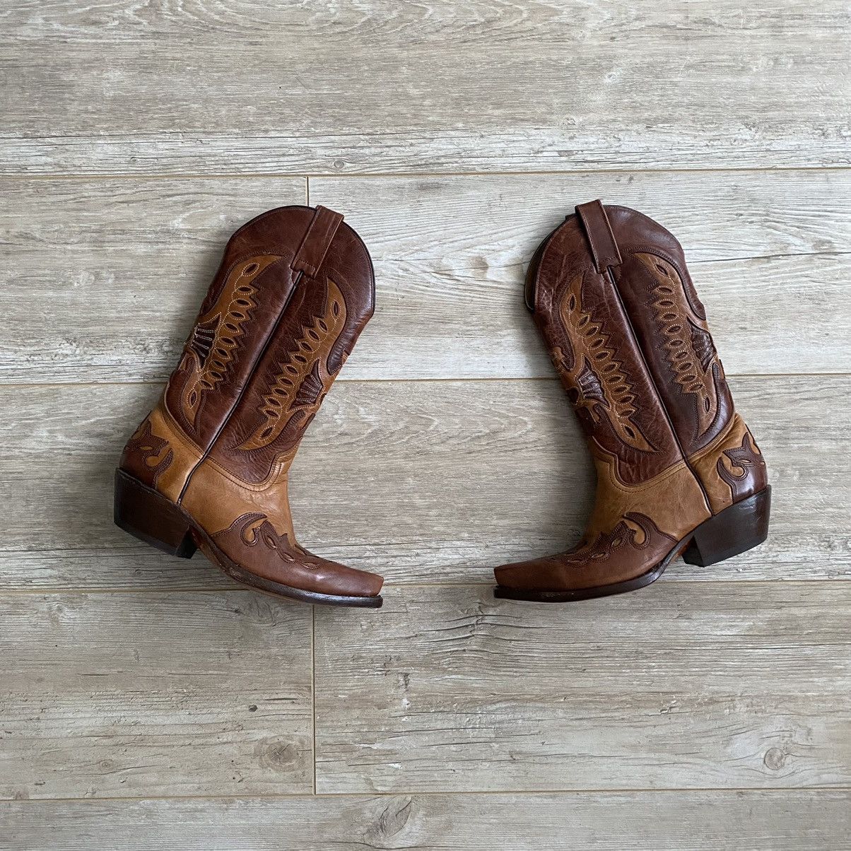 Avant Garde × Buffalo London × Genuine Leather Buffalo Cowboy Western ...