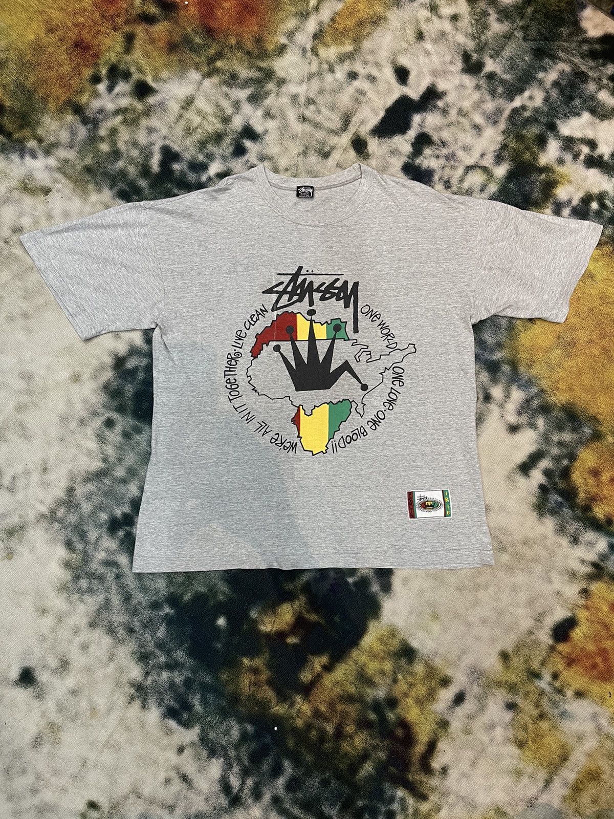 Streetwear × Stussy × Vintage STUSSY RASTA IRIE | Grailed