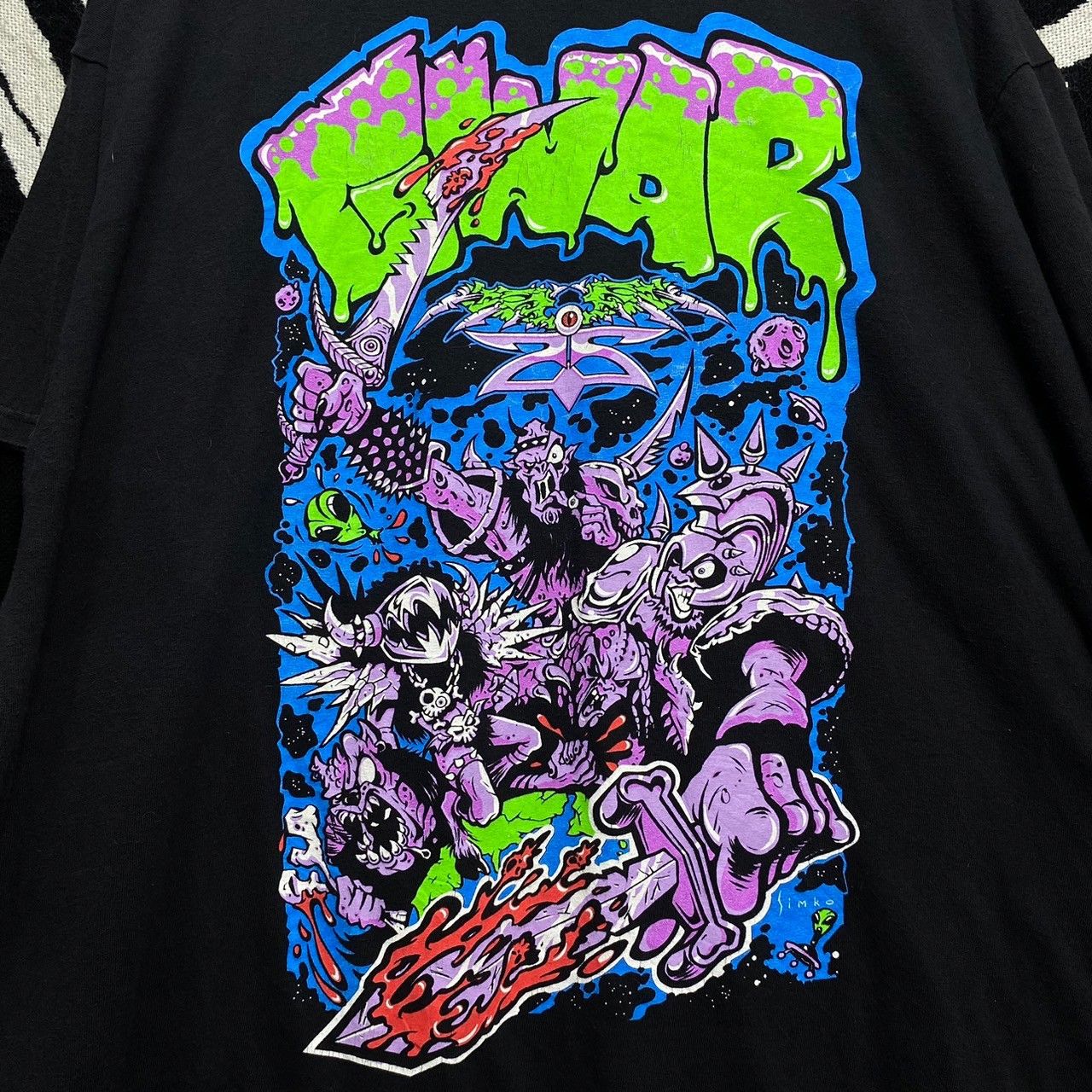 Band Tees × Rock Band × Vintage GWAR Metal Band Tee Shirt XXL | Grailed