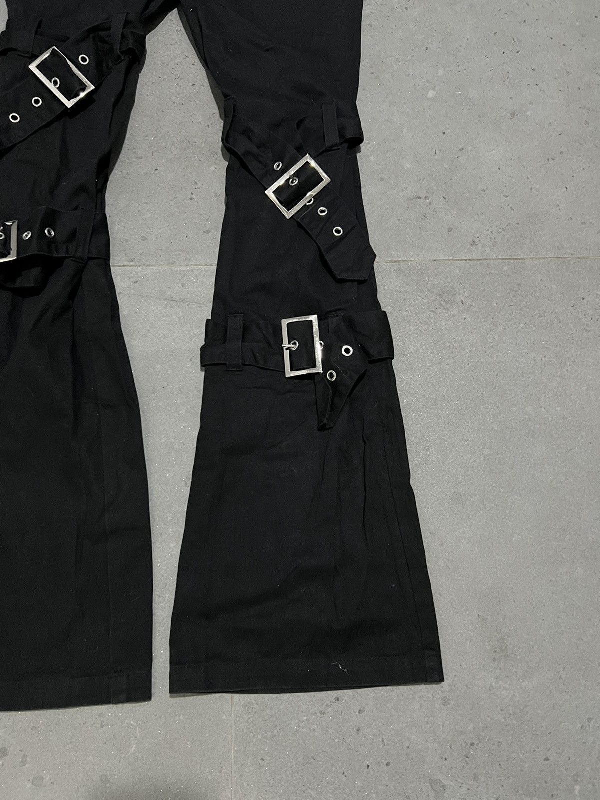 Japanese Brand × Seditionaries SECRET AGENTS BONDAGE PANTS BLACK | Grailed
