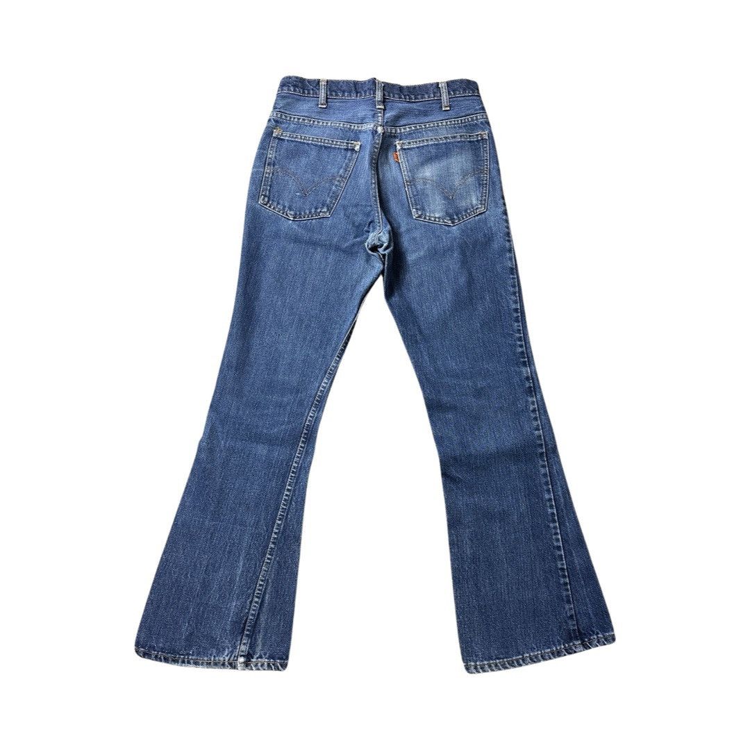Vintage 1973 Levi’s 646 Orange Tab Bell Bottom Denim Jeans Flare | Grailed