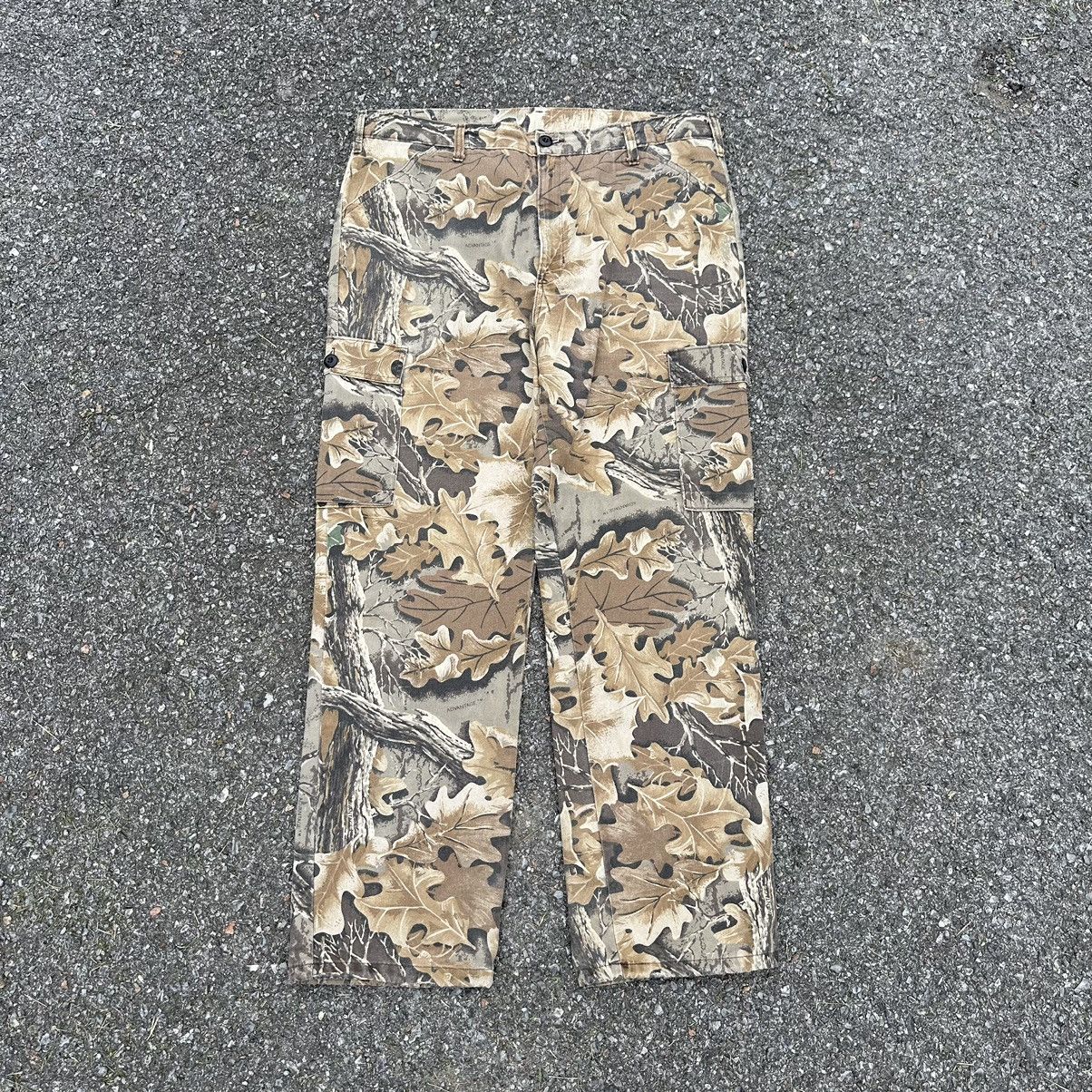 Vintage Crazy Vintage Y2K RealTree Skater Wide Leg Camo Pants | Grailed