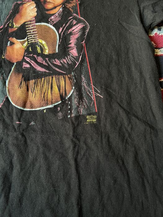 Vintage 1992 Travis Tritt Trouble Hanes Single Stitch Country Tour ...