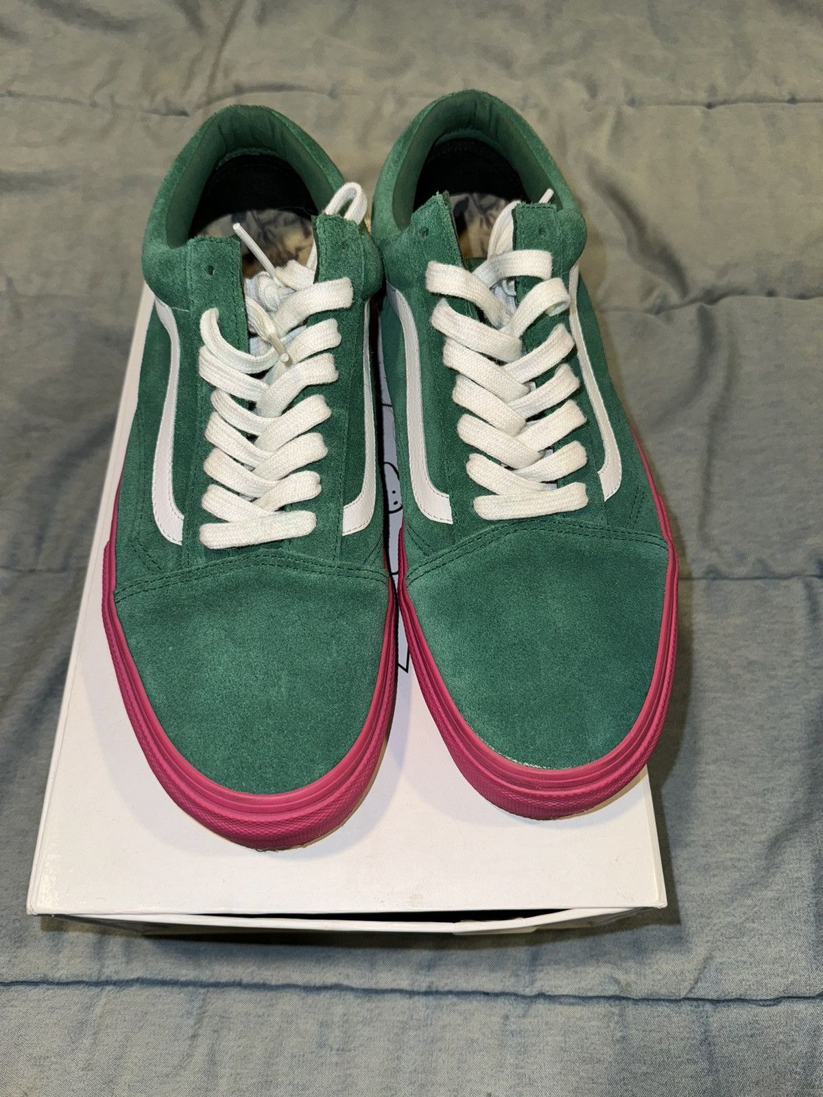 Golf Wang × Vans Golf Wang Vans Syndicate Old Skool Green | Grailed