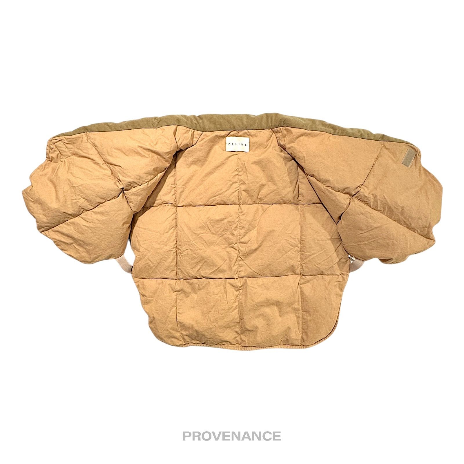 Celine 🔴 Celine Padded Down Vest - Monogram Brown Triomphe | Grailed