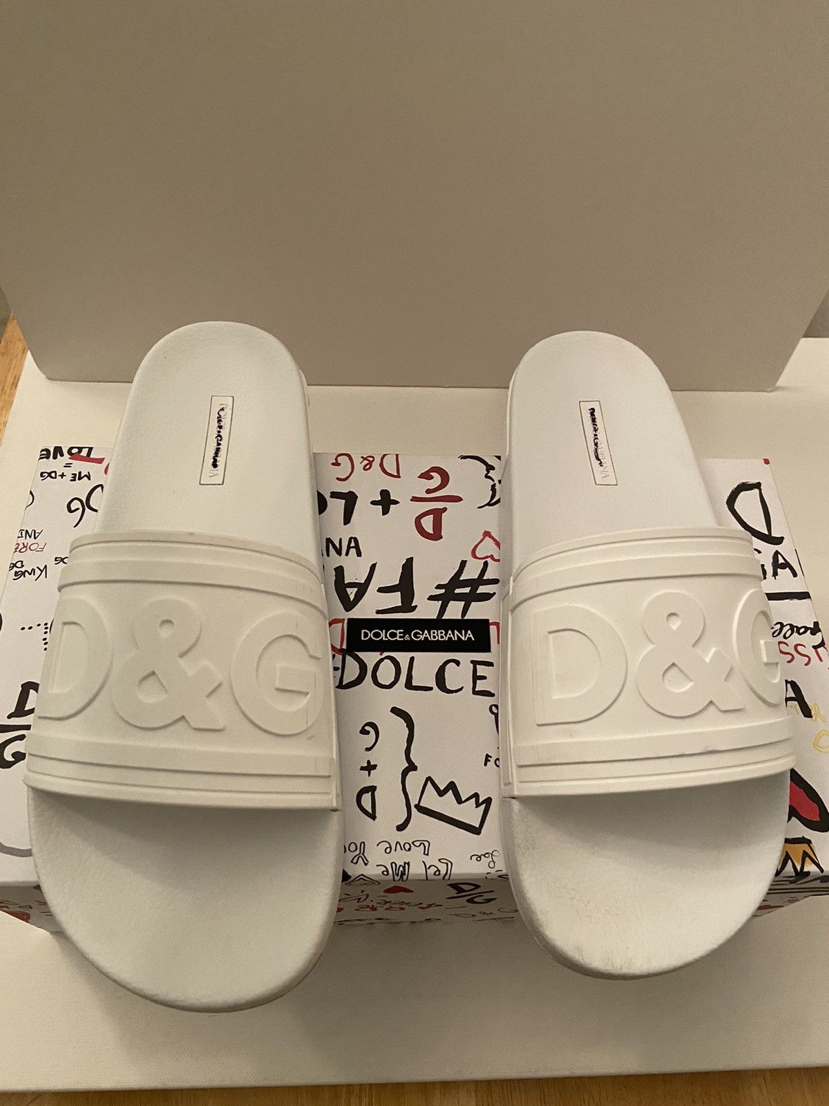 Dolce & Gabbana Dolce and gabbana pool slide | Grailed