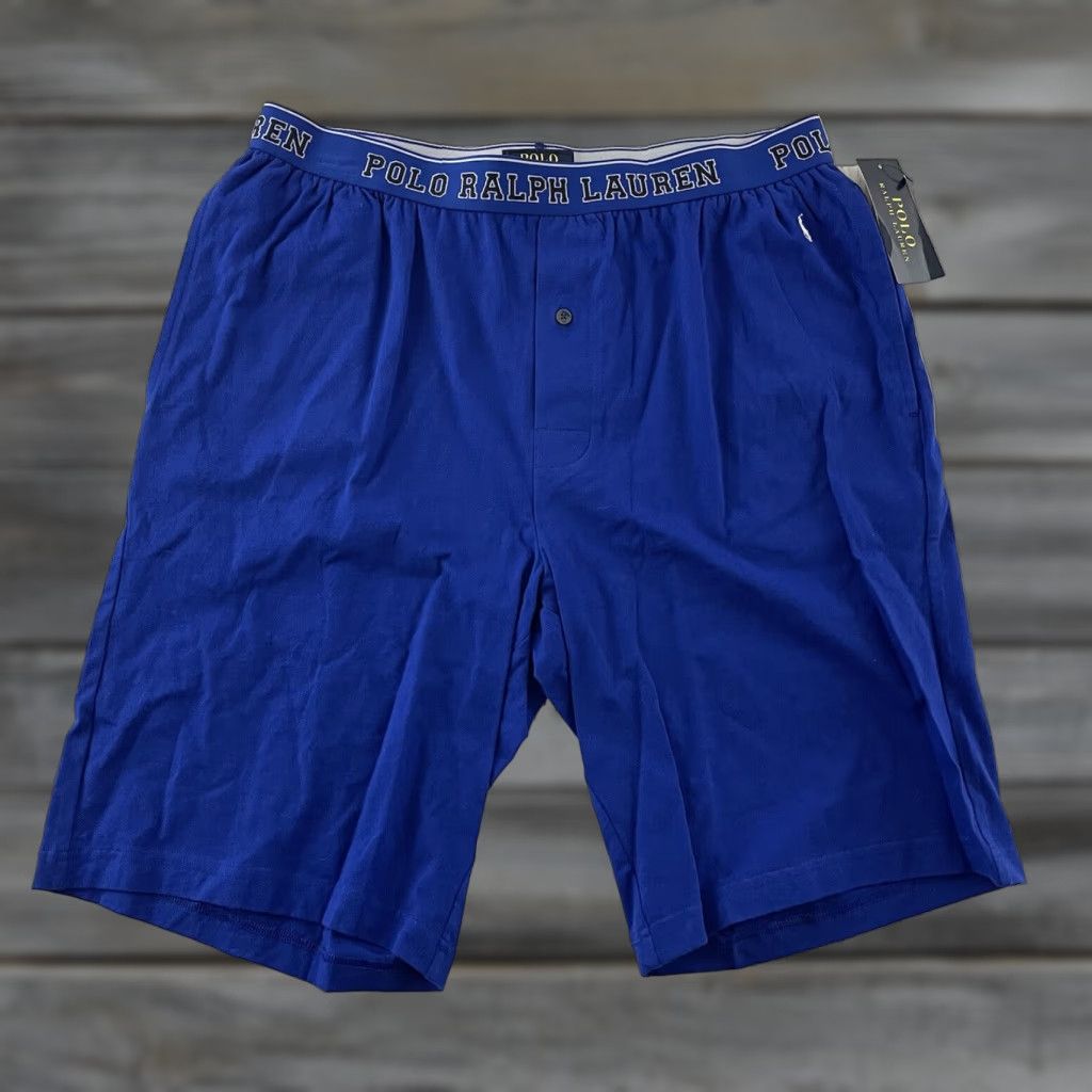 Polo Ralph Lauren Polo Ralph Lauren Mens Large Boxer Shorts Solid Blue ...