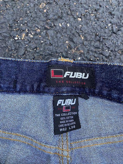 Fubu Rare Crazy Vintage 90’s Fubu Baggy Carpenter Blue Jeans USA | Grailed