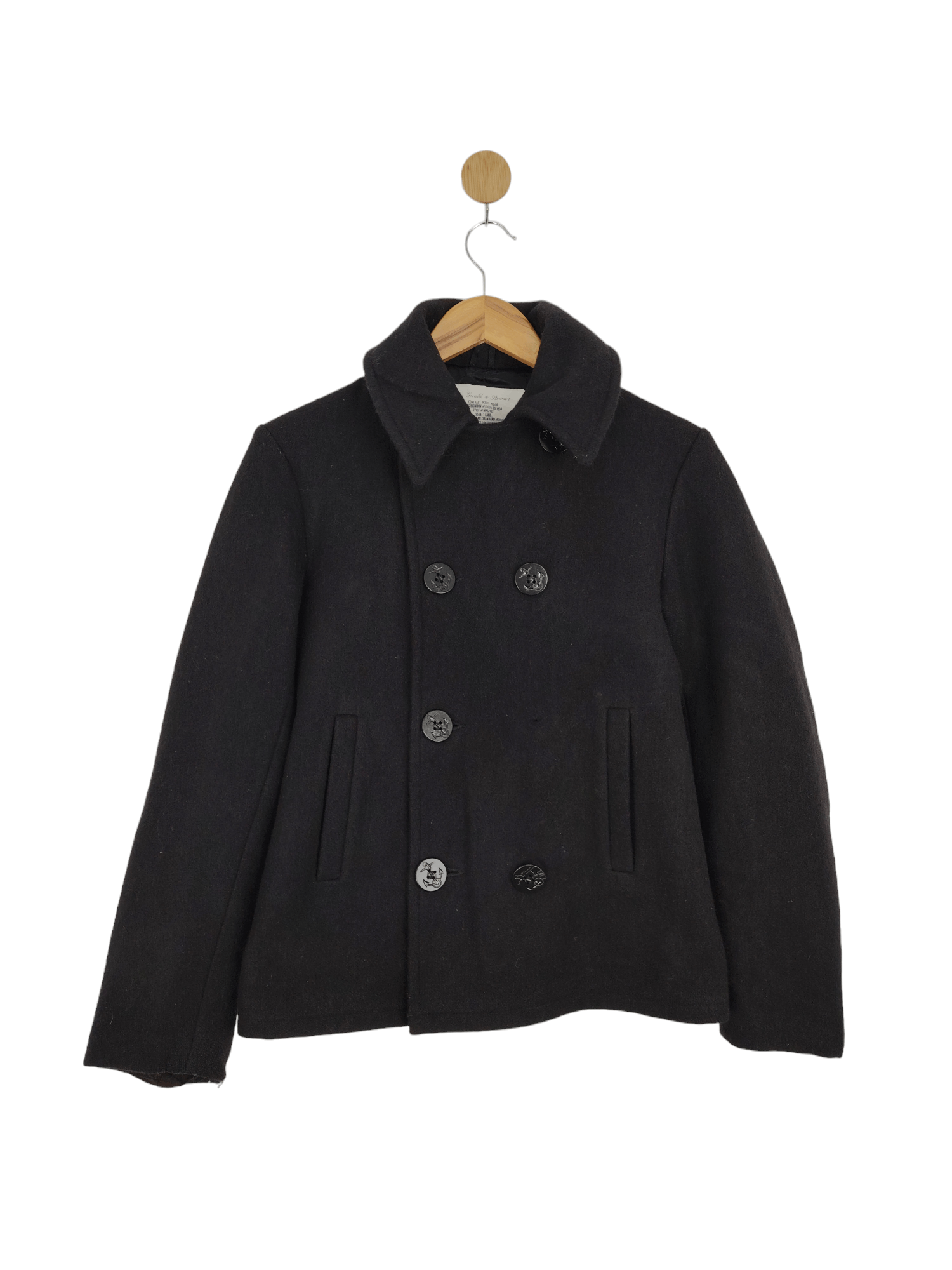 Fidelity × Made In Usa × Vintage Vintage Fidelity Peacoat Double ...