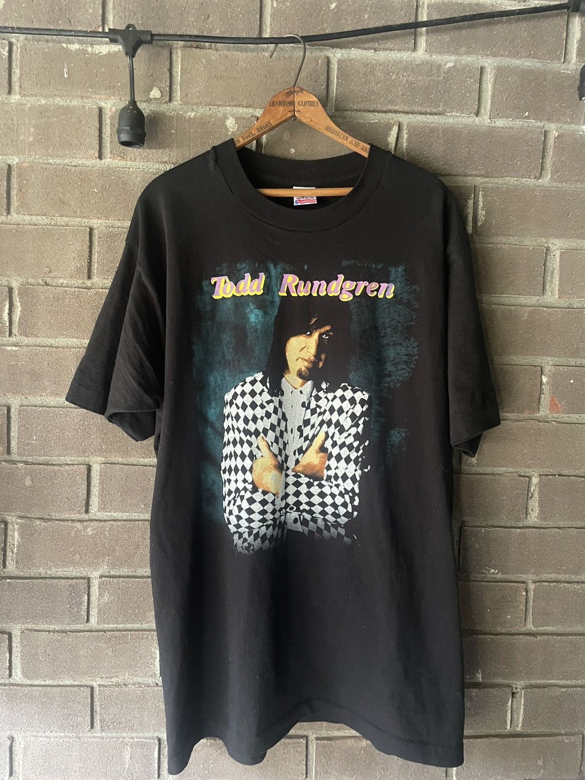 Band Tees × Vintage vintage Todd Rundgren 91 tour t shirt | Grailed