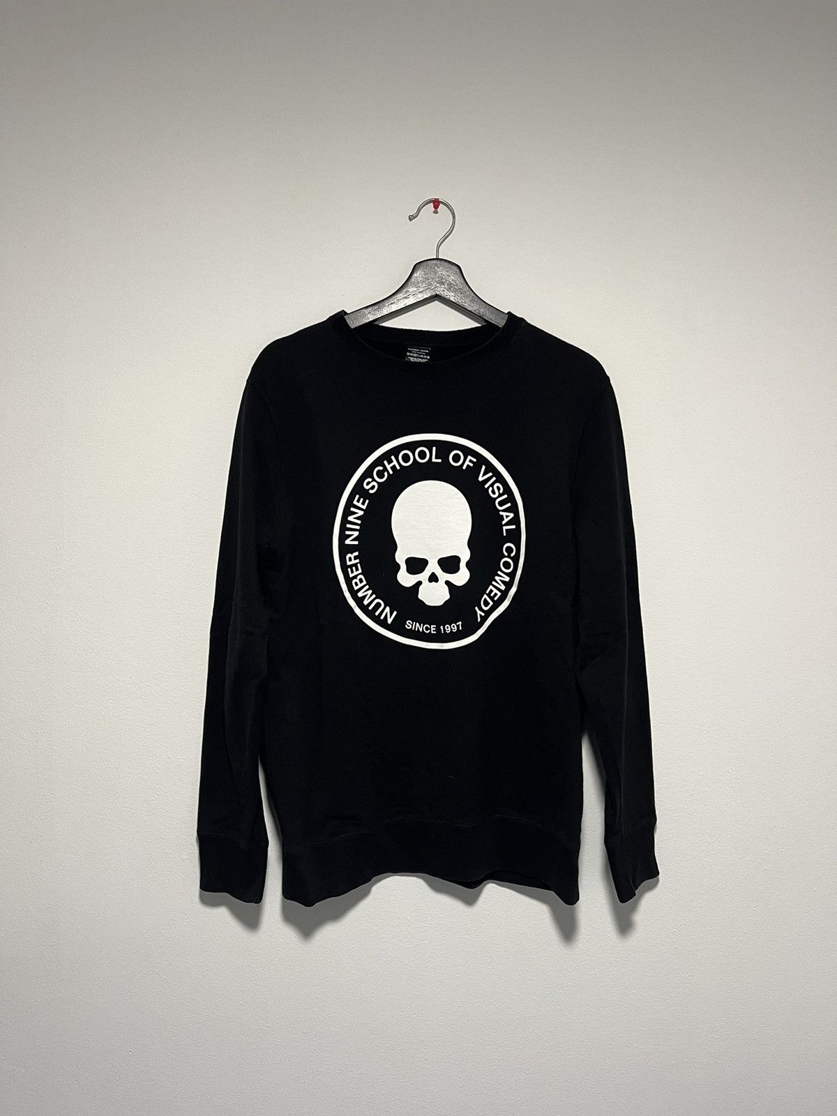 Number (N)ine School of Visual Comedy crewneck | Grailed