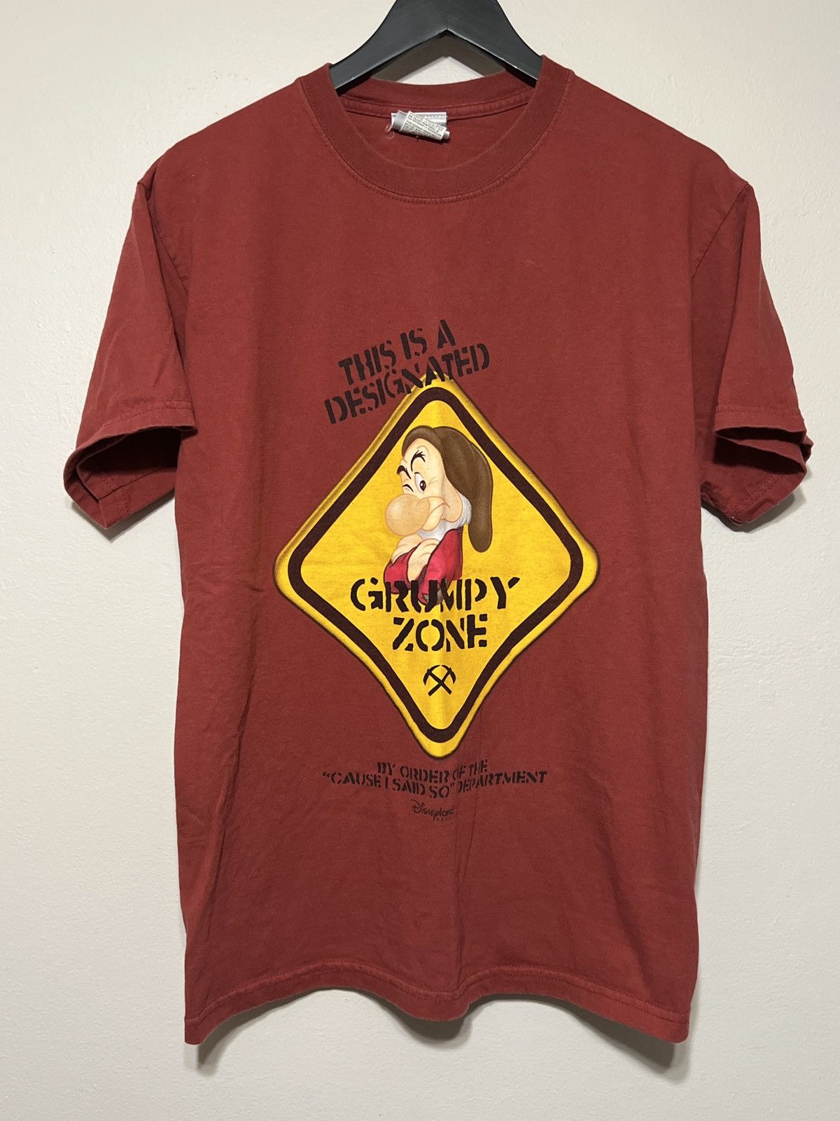 Disney × Vintage Walt Disney World Vintage Grumpy Zone Attitude 90’s T ...