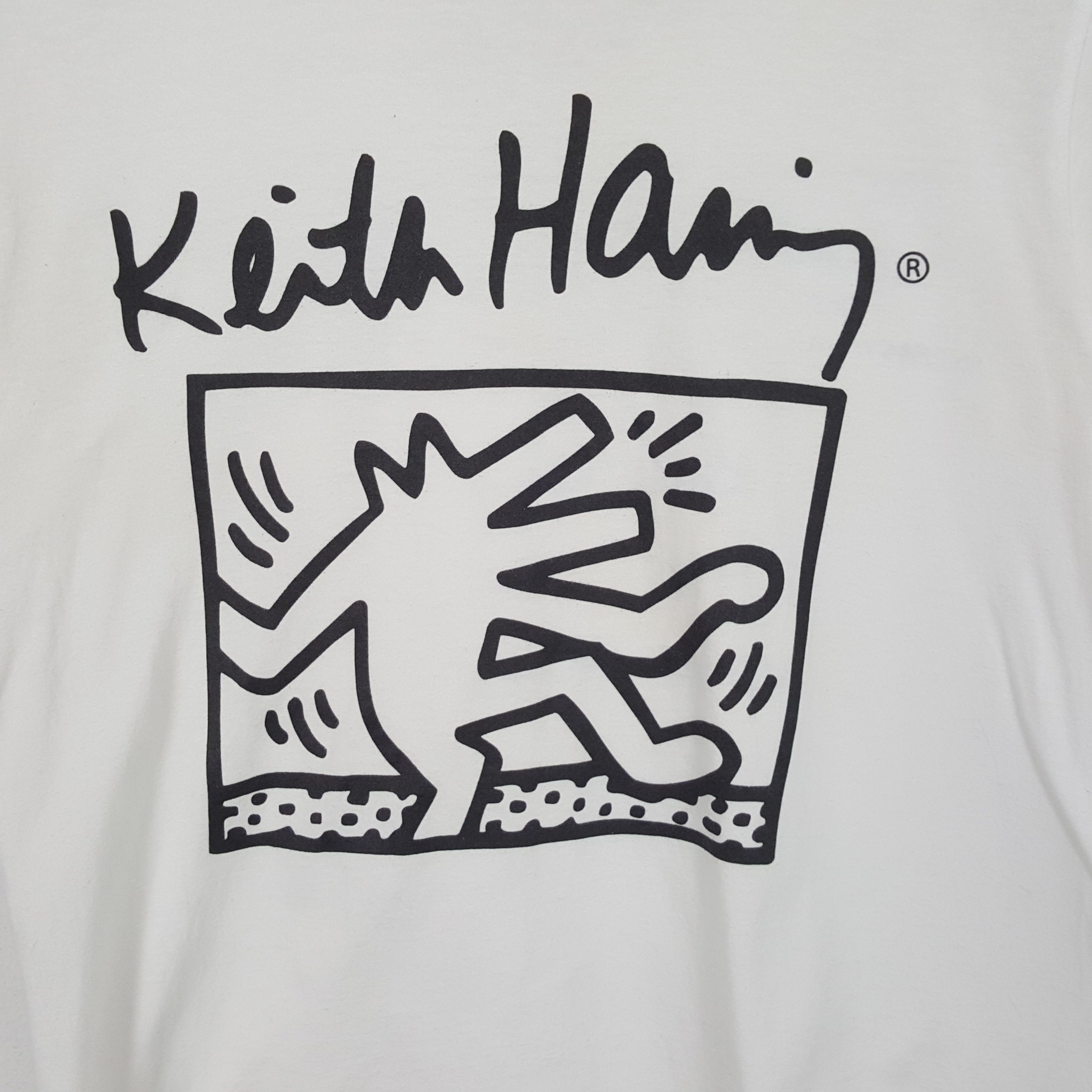 Art × Keith Haring × Vintage KEITH HARING Center Design Art Style ...