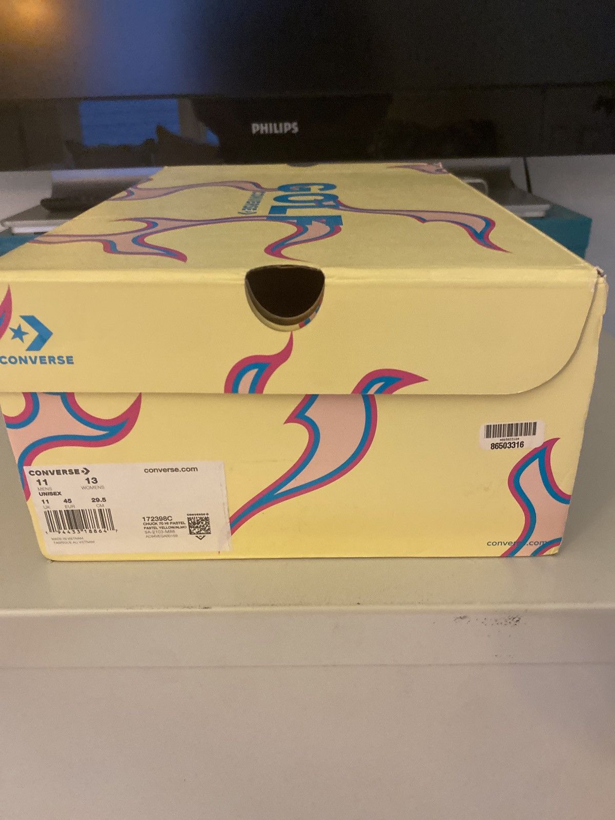 Converse Golf Wang Tyler the Creator Converse Yellow Flame | Grailed