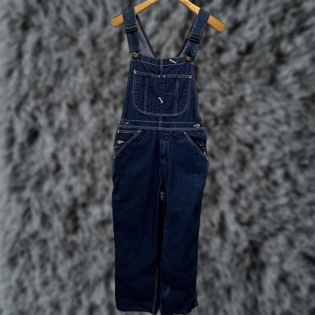 Sears VINTAGE Roebuck & Co. Mens Dark Blue Cotton Blend Straight Leg ...