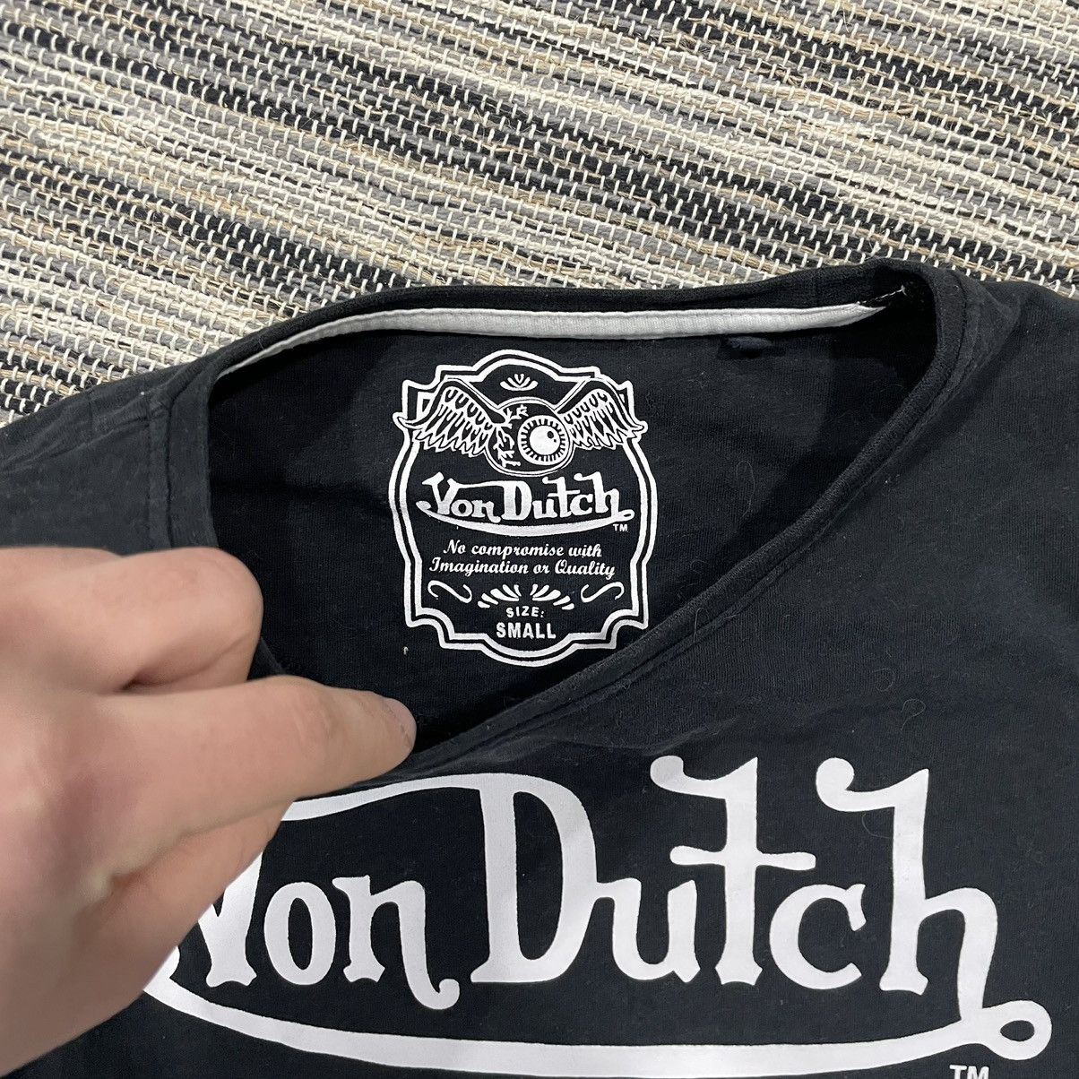 Avant Garde × If Six Was Nine × Von Dutch Von Dutch y2k tee shirt PUNK ...