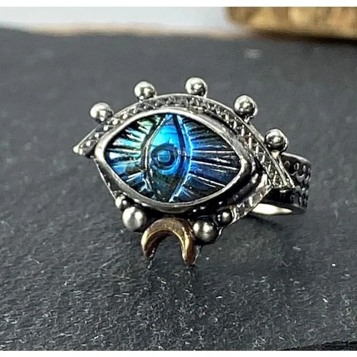 Vintage Blue Eye Ring Size 7 8 9 10 | Grailed