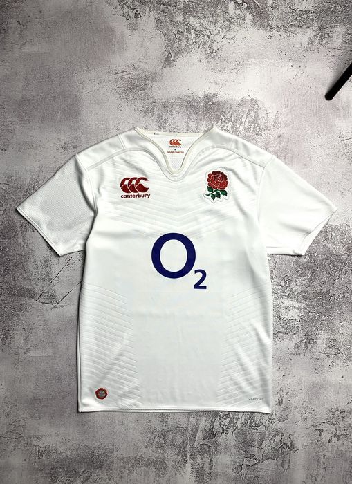 Canterbury Of New Zealand Canterbury of New Zealand England O2 Jersey Rugby Shirt | Grailed