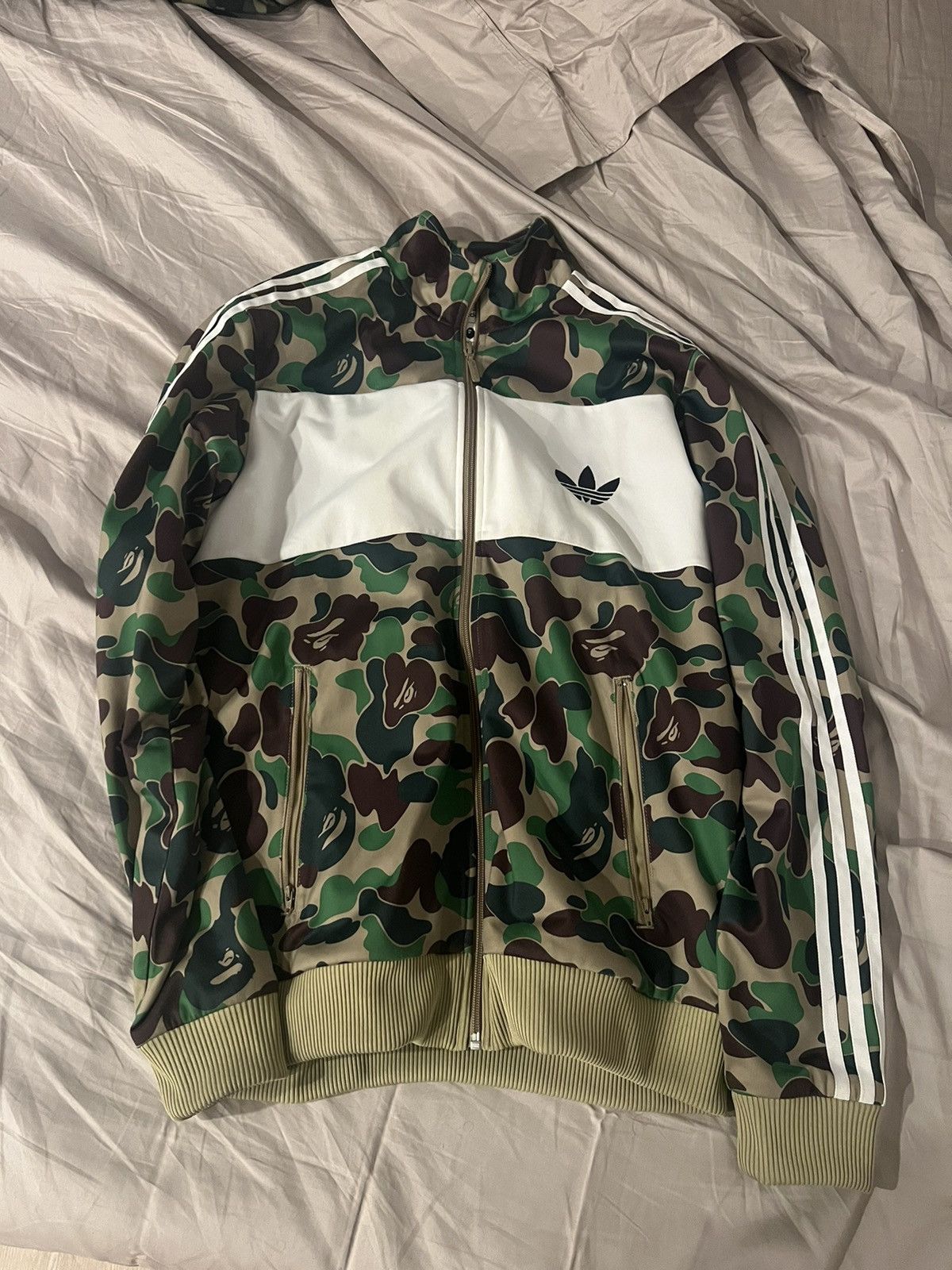 Adidas × Bape Bape x Adidas Firebird Track Jacket | Grailed
