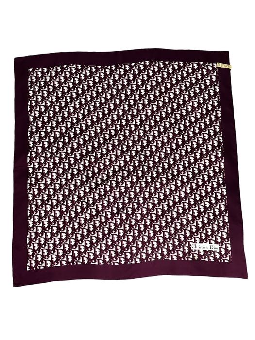 Dior Vintage Christian Dior Silk Scarf Monogram | Grailed Dior Vintage Christian Dior Silk Scarf Monogram | Grailed