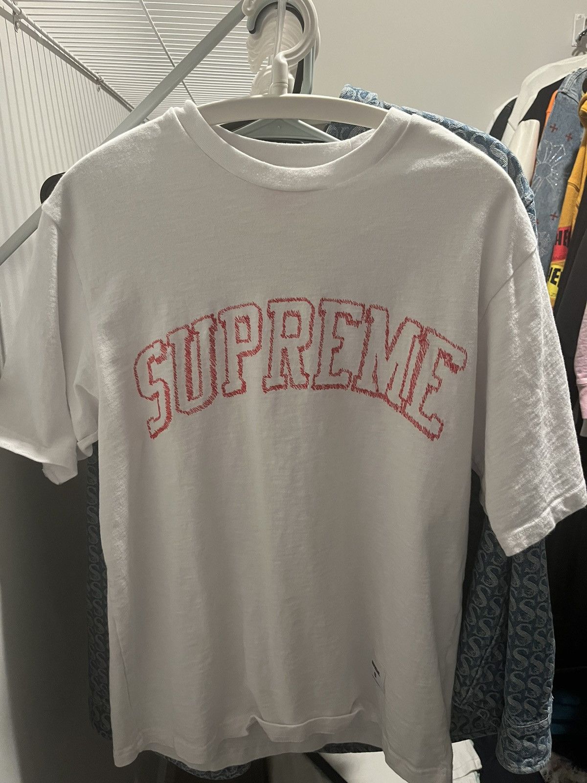 Supreme sketch Embroidered | Grailed