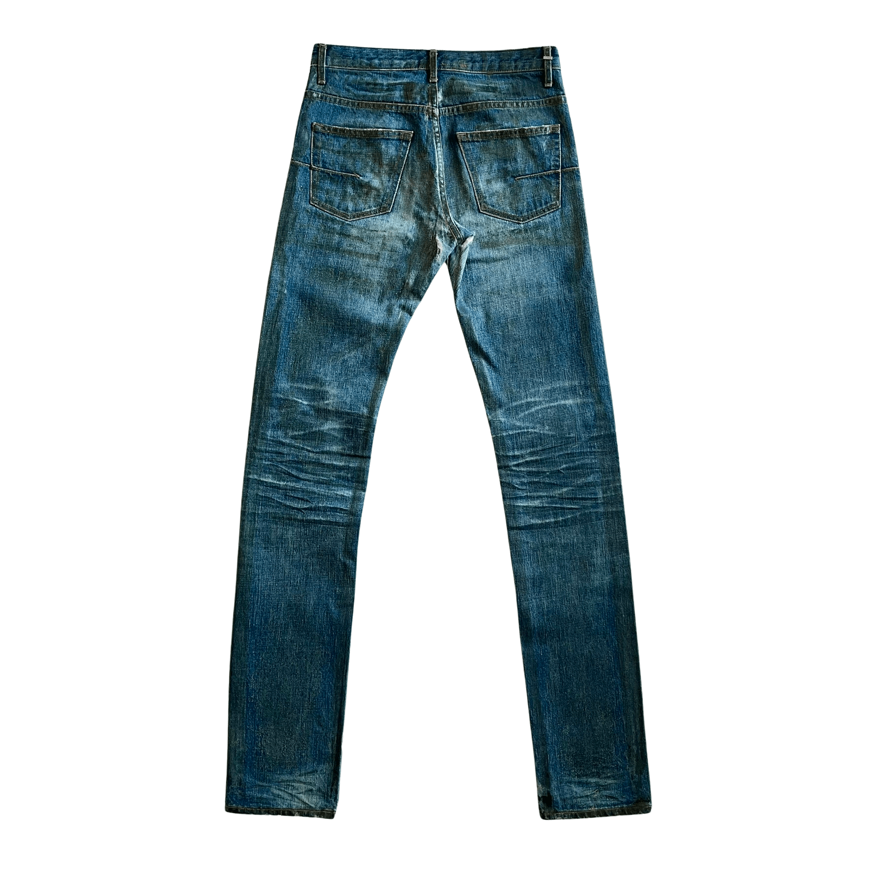 Dior *SOLD* Dior Homme SS06 “Luster” Waxed Jeans | Grailed