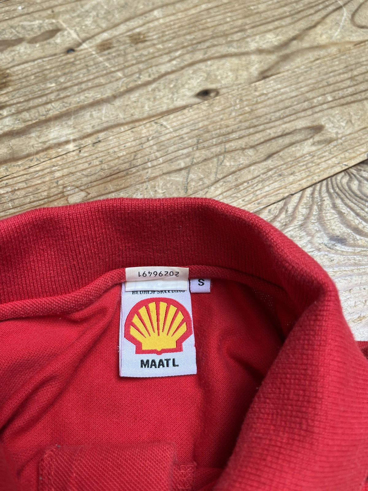 Ferrari Ferrari x Shell vintage long sleeve polo | Grailed