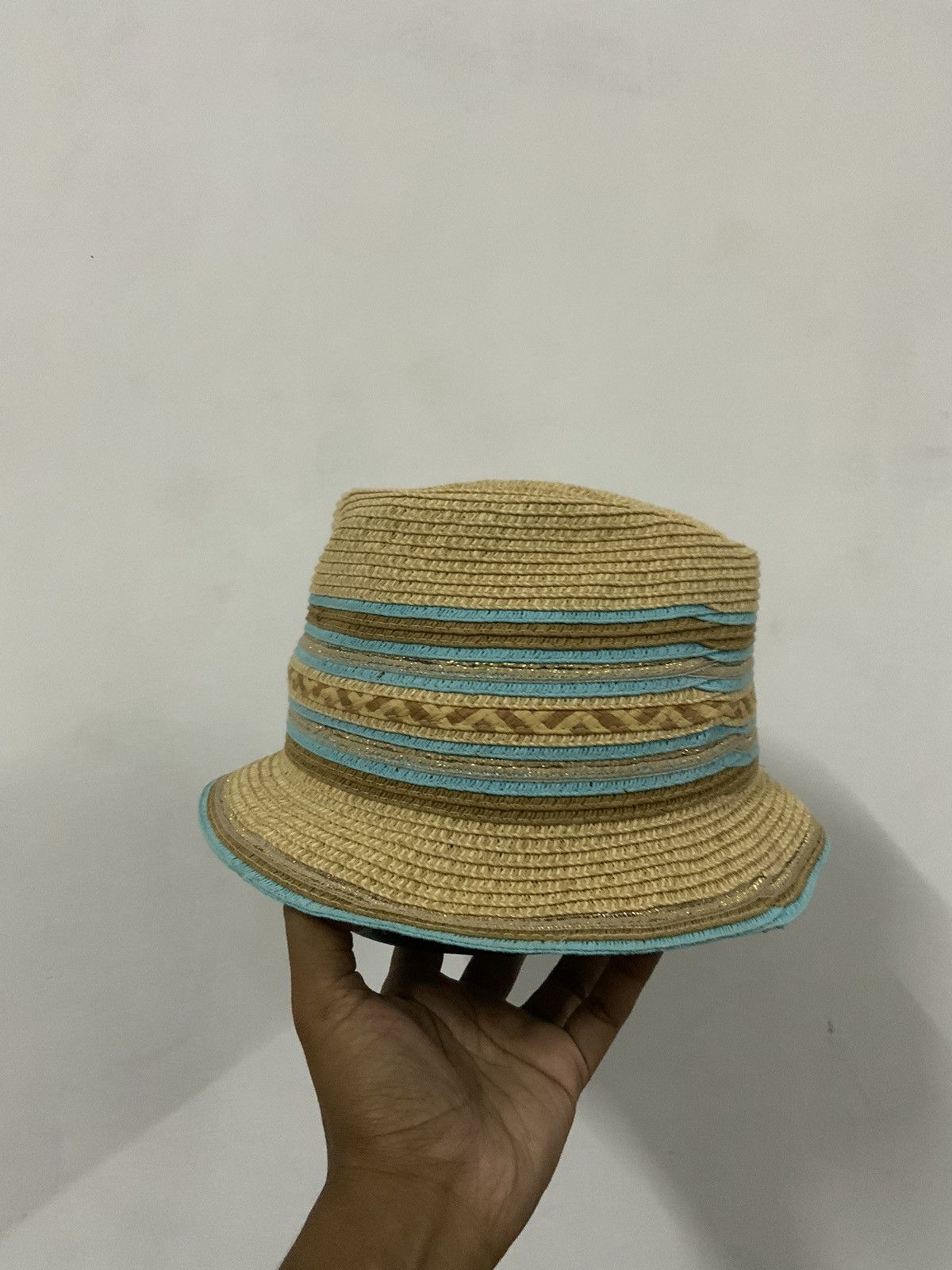 Archival Clothing × Avant Garde × Hat Jendi Paper Straw Achive Avant Garde Paddy Bucket Hat ...