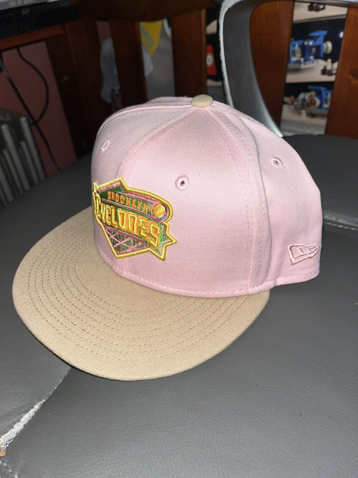 New Era Brooklyn Cyclones Sherbet 59FIFTY Fitted Cap ( 7 1/4 ) | Grailed