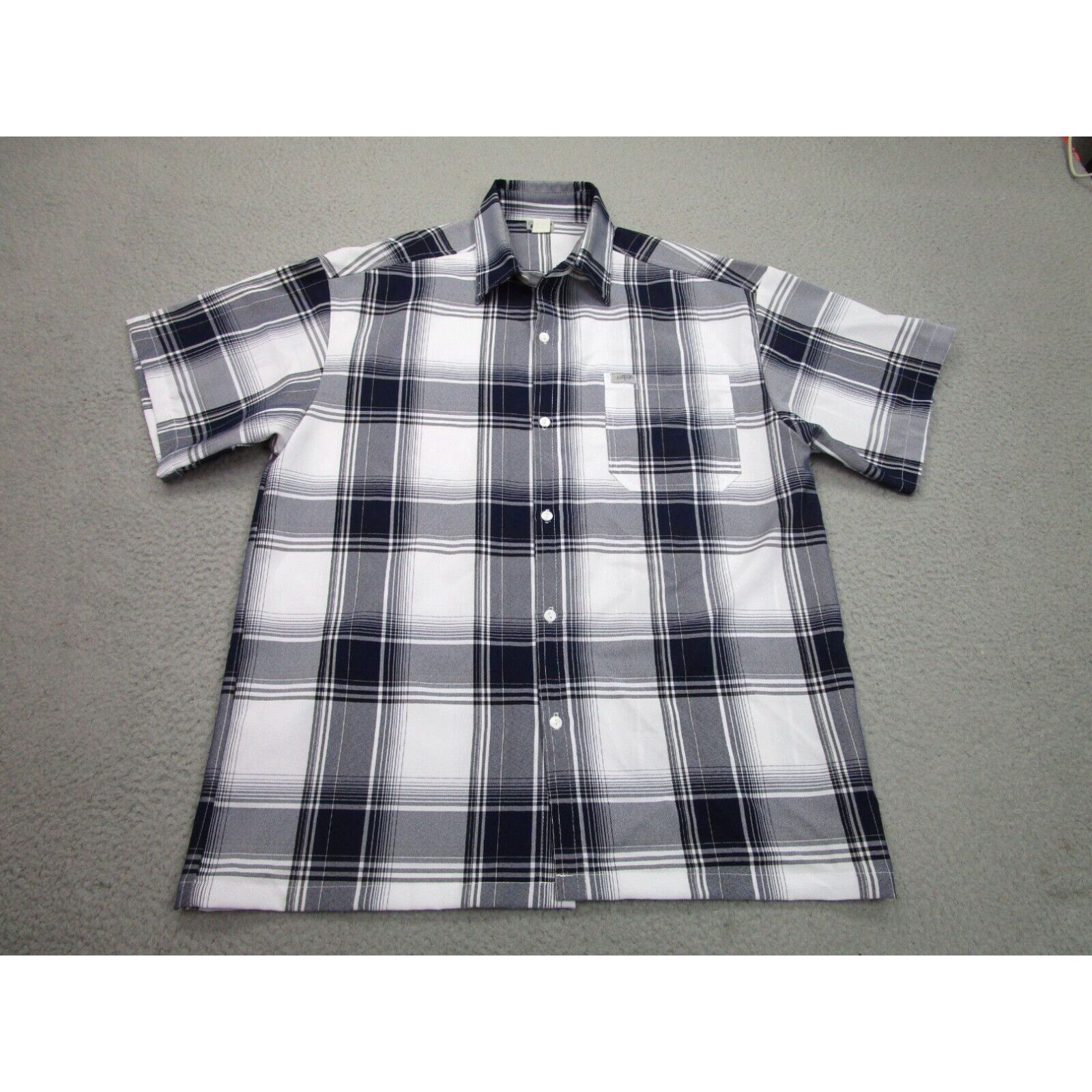 Vintage VINTAGE Cal Top Shirt Mens M Blue White Baggy y2k 90s OG ...