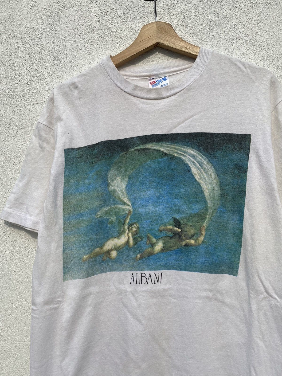 Art × Hanes × Vintage Vintage 90’s Albani Raphael Angel Hanes Art | Grailed