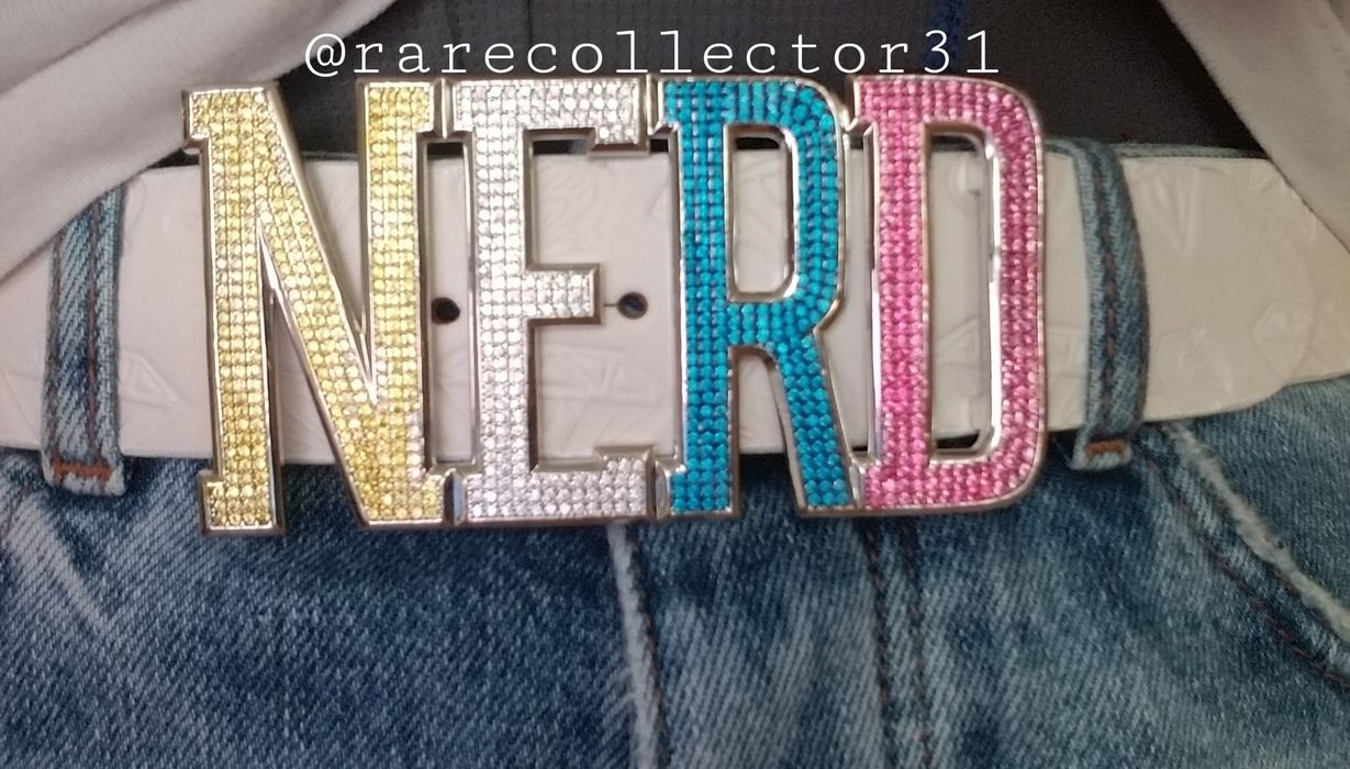 Custom n.e.r.d. pharrell belt buckle | Grailed