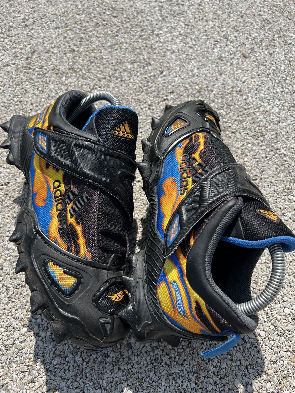 Adidas 💥Extremely rare Adidas Hot Wheels Flame 2005 shoes | Grailed