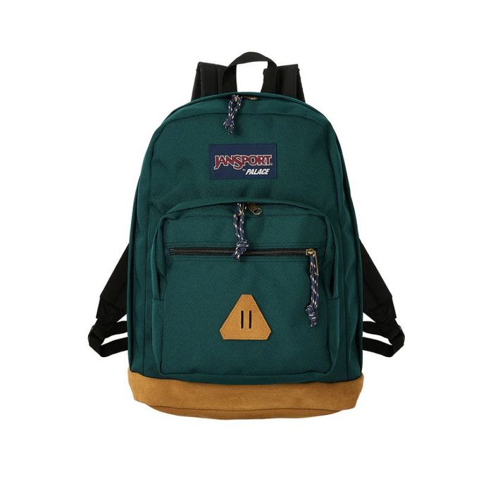 Palace 2023 PALACE // JANSPORT RIGHT PACK DEEP JUNIPER BACKPACK | Grailed