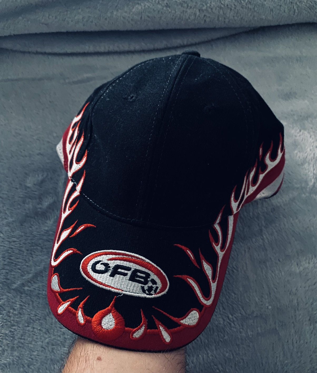 Vintage Soccer Flame 🔥 Hell Fire Cap Hat 🧢 Japan Y2k Streetwear | Grailed