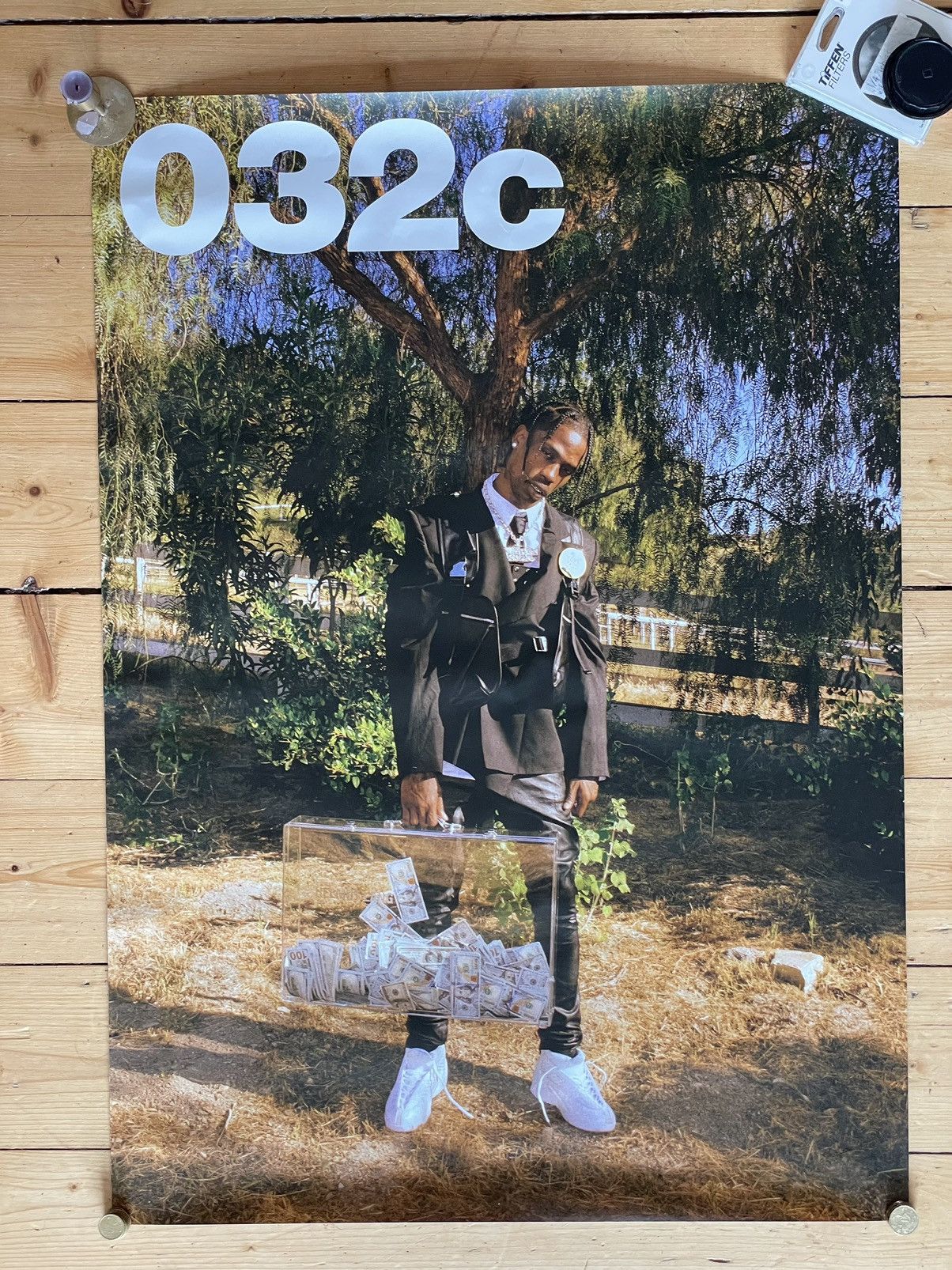 032c × Travis Scott 032c Travis Scott Poster | Grailed