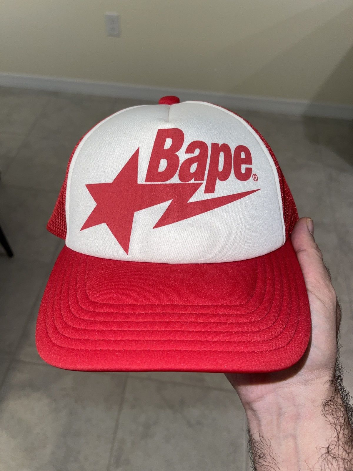 Bape Bape Sta Mesh Cap | Grailed