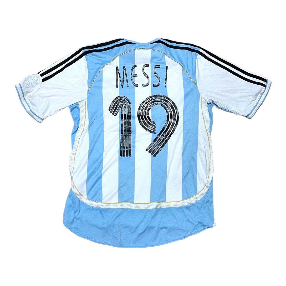 Vintage 2006 World Cup Adidas Argentina Lionel Messi 19 | Grailed