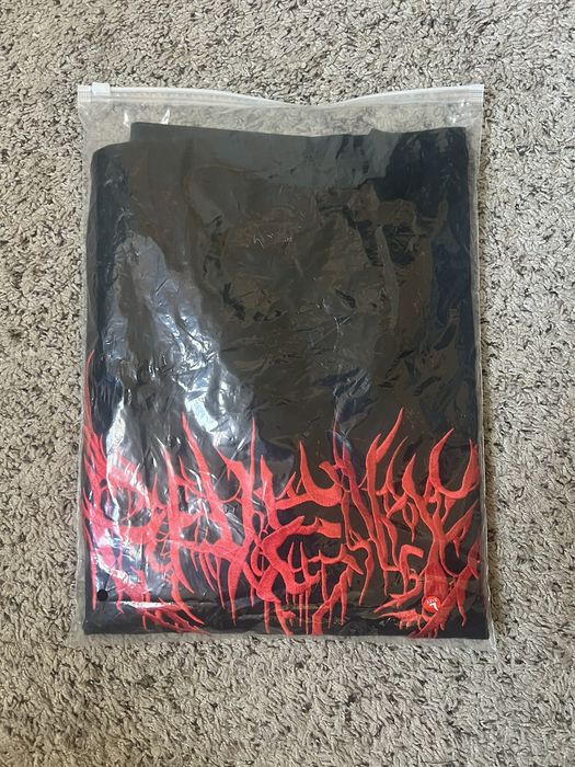 Revenge REVENGE METAL DOUBLE LAYER LONG SLEEVE BLACK | Grailed