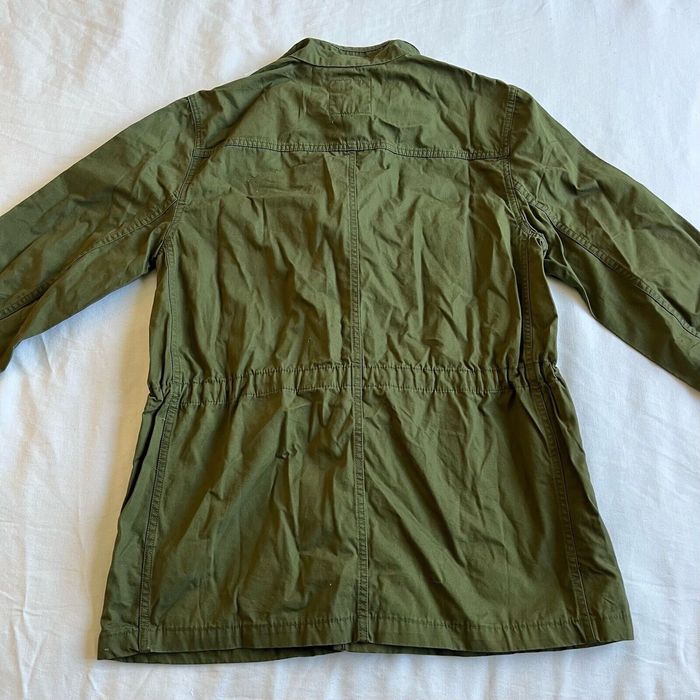 Gap GAP Men’s Military Field Utility Fatigue Jacket Green Poplin | Grailed