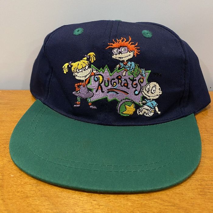 Nickelodeon Rugrats Hat Snapback Cap YOUTH KIDS Vintage 90s Nickelodeon ...